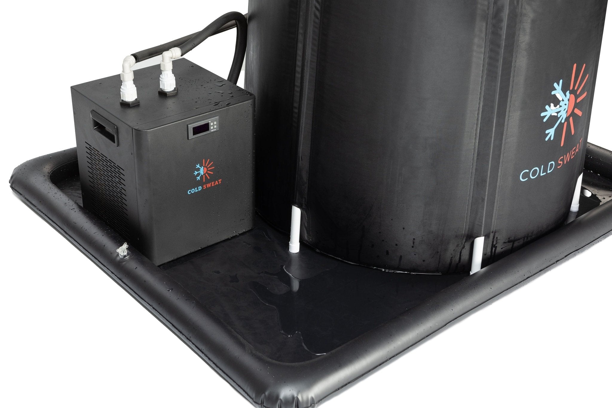 Cold Sweat Cold Plunge Tub + Chiller Bundle